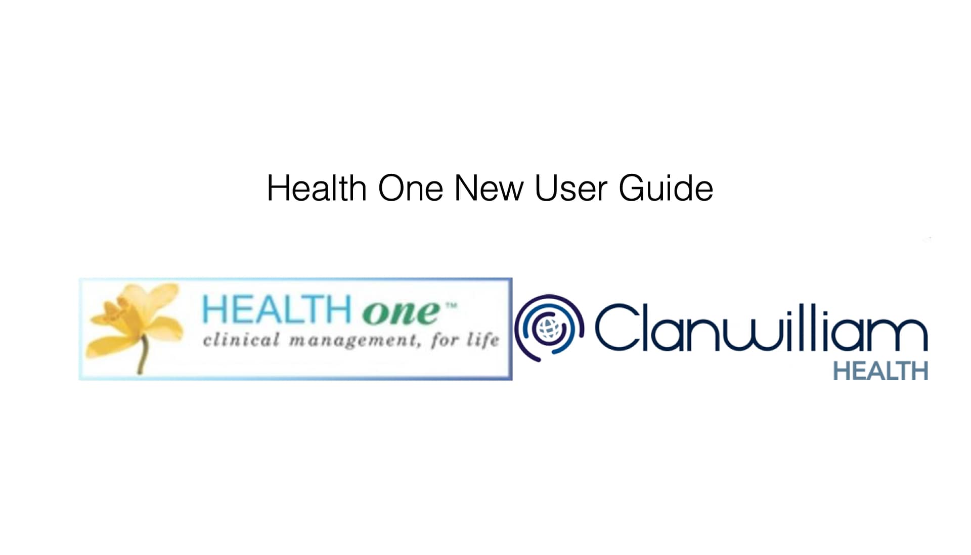 Health One New User Guide | Billink- Practice Administration ...
