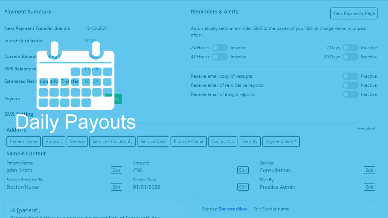 Daily Payouts now available with Billink | Billink- Practice ...