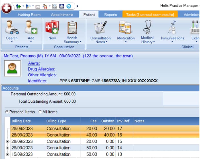 Grouping Charges for Efficient Patient Payments